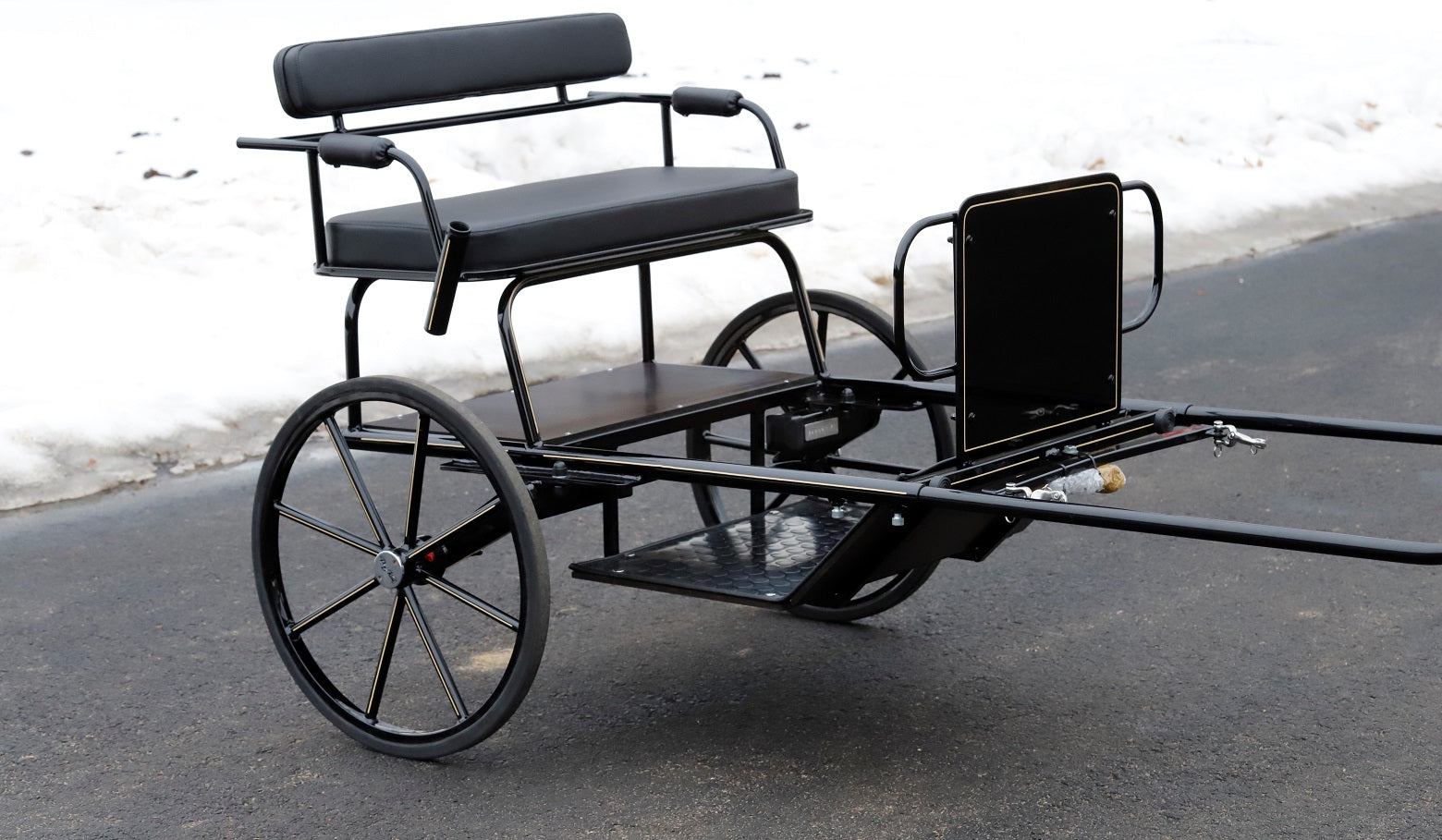 Two-Wheeled Carts | Midwest Custom Carriages