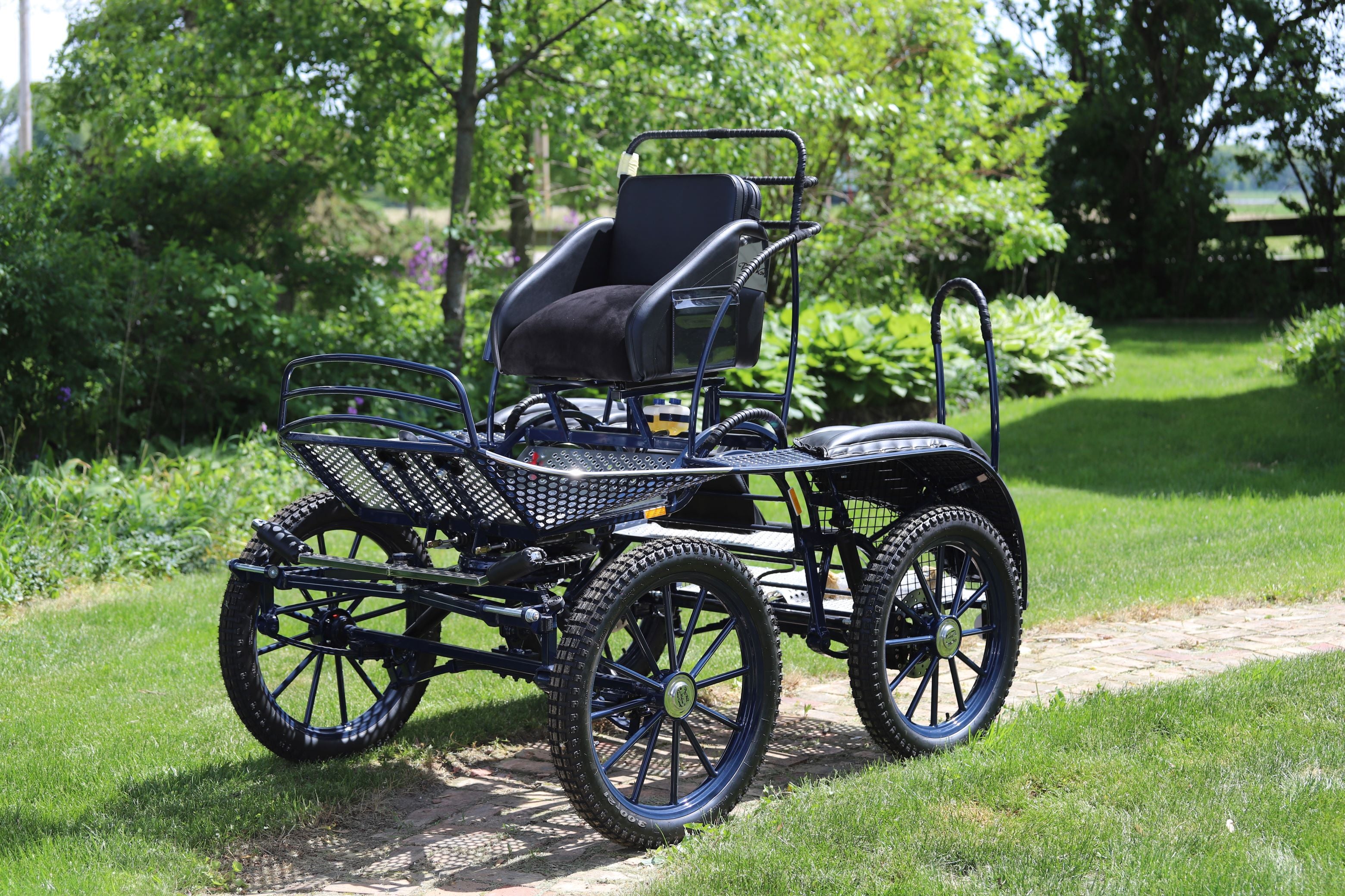 Lightning High Bar Pony Marathon Vehicle | Midwest Custom Carriages