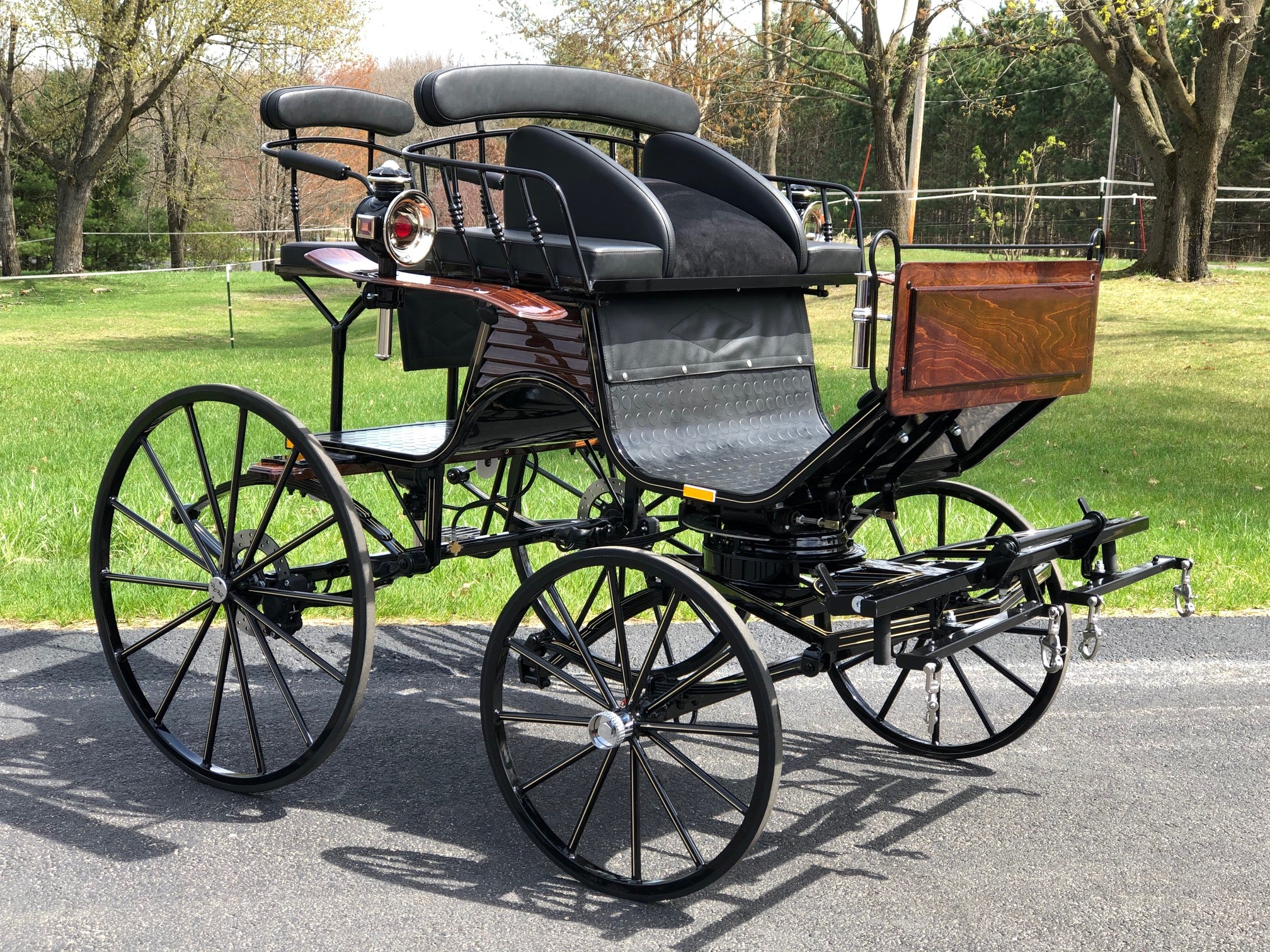 Spider Presentation Carriage | Midwest Custom Carriages